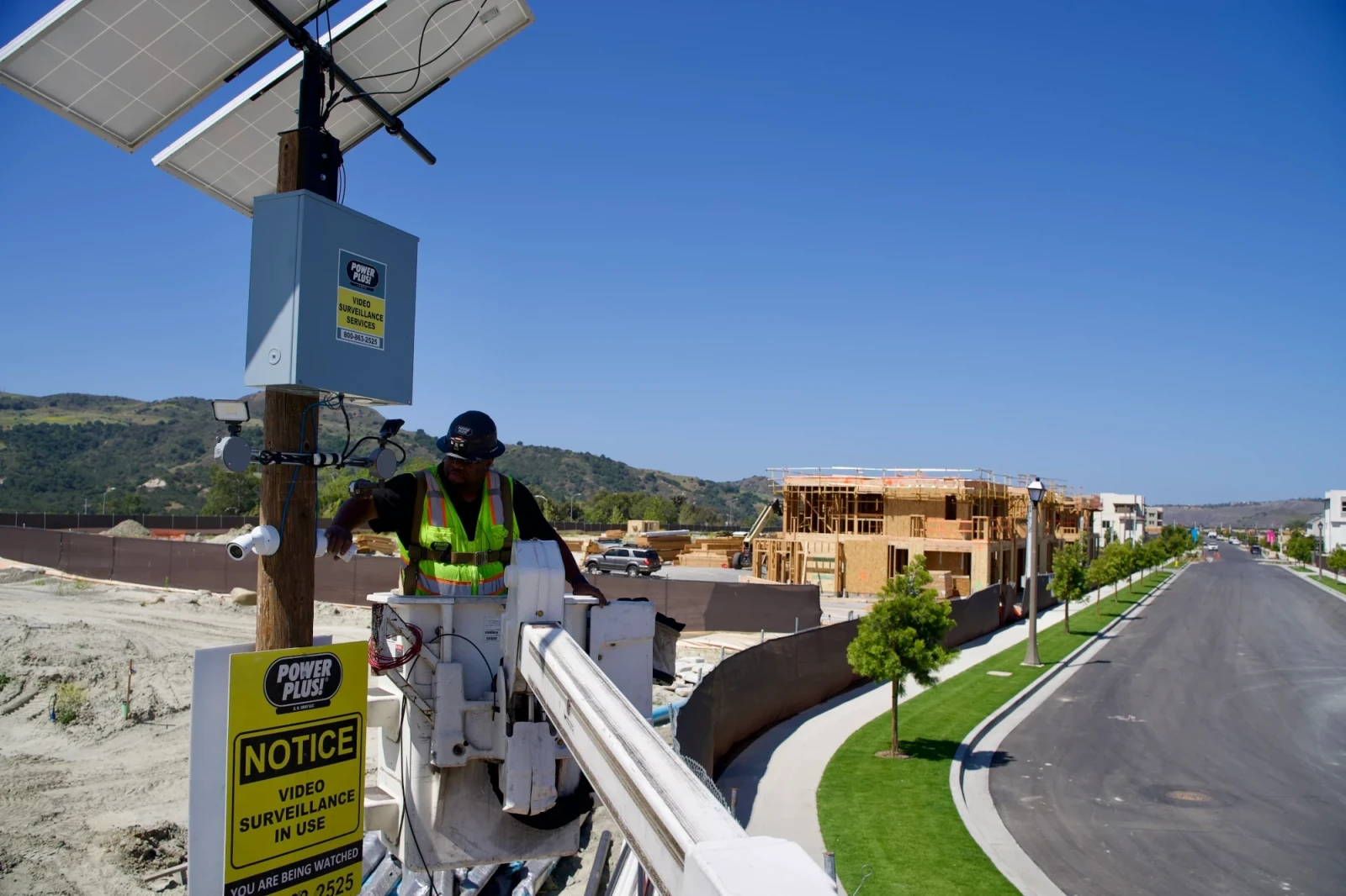 Designed Video Surveillance in Construction Site Security