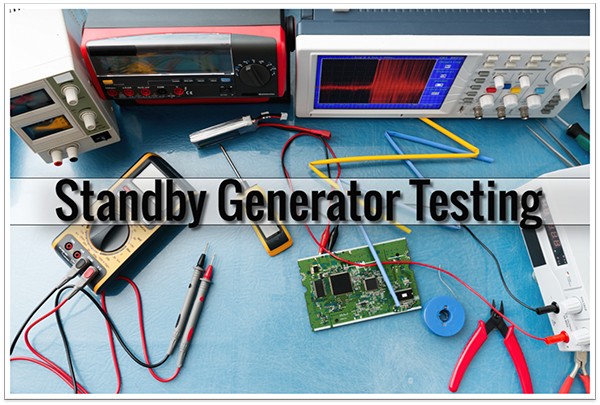 Industrial Standby Generator Emergency Testing
